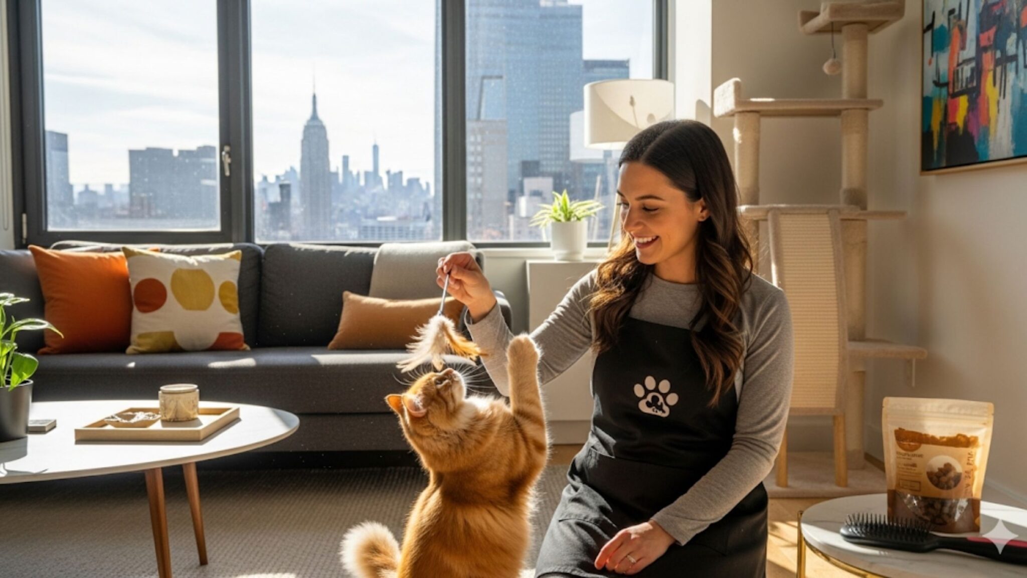 What to Expect from a Professional Cat Sitting Service in NYC?